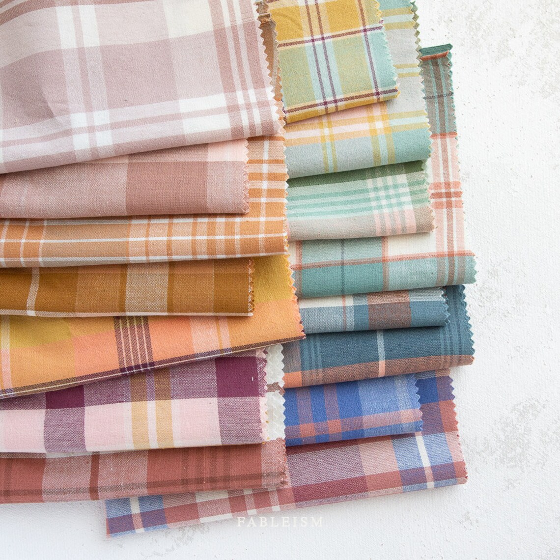 Arcade Woven in Apricot Arc-05-apricot | Arcade Wovens by Fableism ...