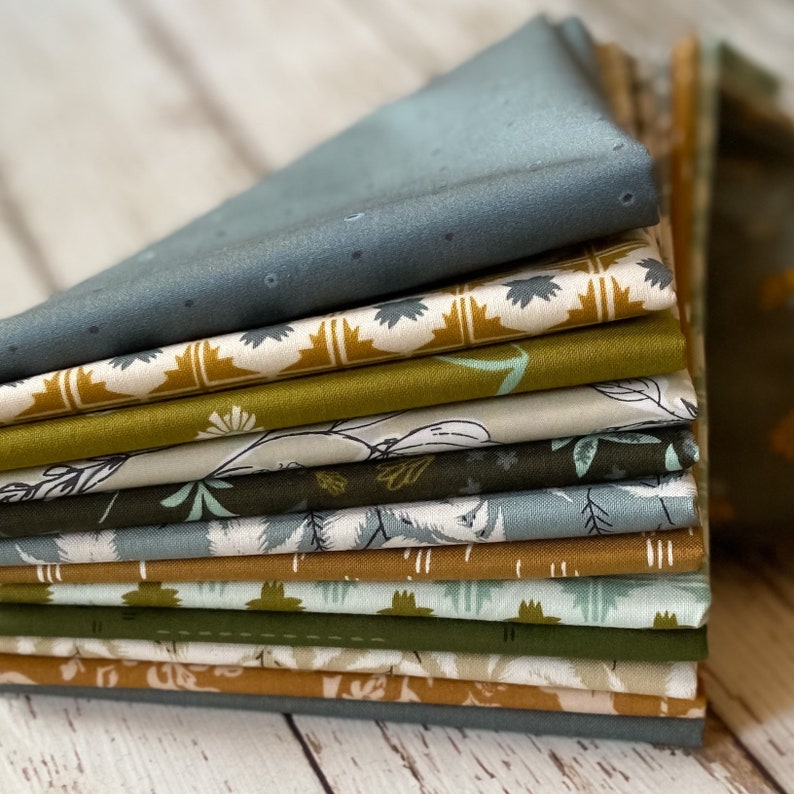 Curated Fat Quarter Bundle 12 Fat Quarters Hand Selected - Etsy