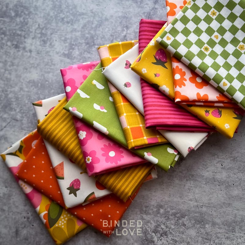 Joyful June Fabric - Etsy