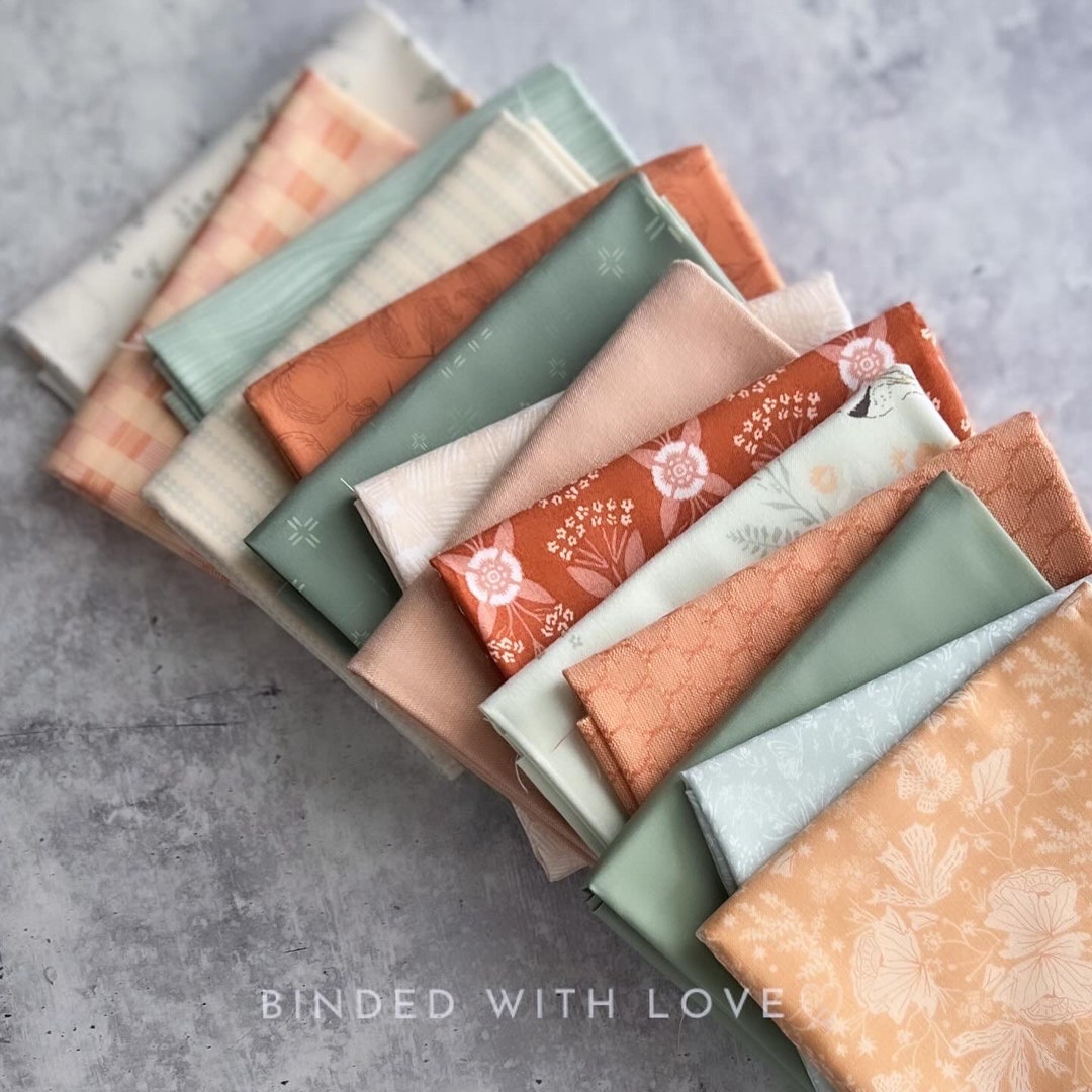 Curated Fat Quarter Bundle 14 Fat Quarters Hand Selected Quilting ...