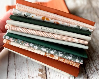 Curated Fat Quarter Bundle 12 Fat Quarters Hand Selected | Etsy