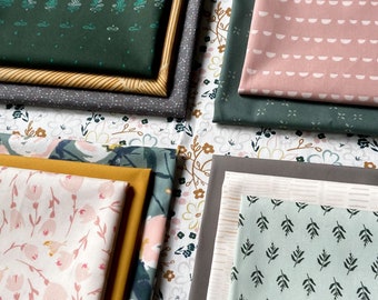 Curated Fat Quarter Bundle 12 Fat Quarters Hand Selected | Etsy