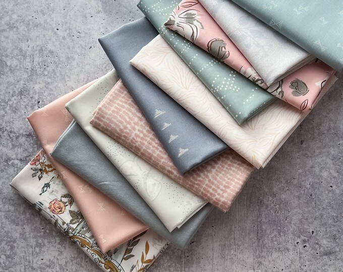 Curated Fat Quarter Bundle 12 Fat Quarters Hand Selected Quilting ...