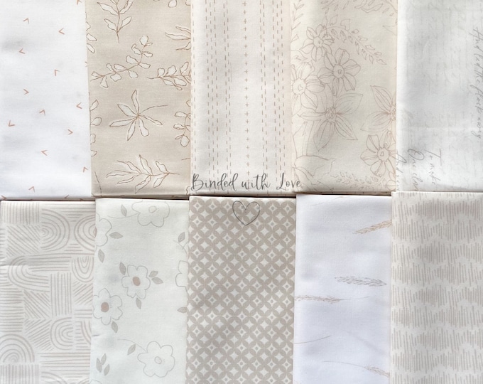 Soften the Volume Half Yard Bundle 10 Low Volume Half Yard Art Gallery ...