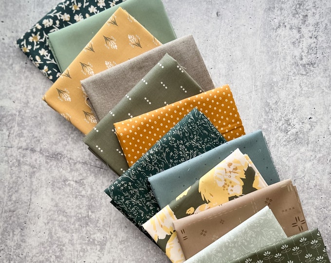 Curated Fat Quarter Bundle | 12 Fat Quarters | Hand Selected Quilting Bundle | Quilting Fabric ...