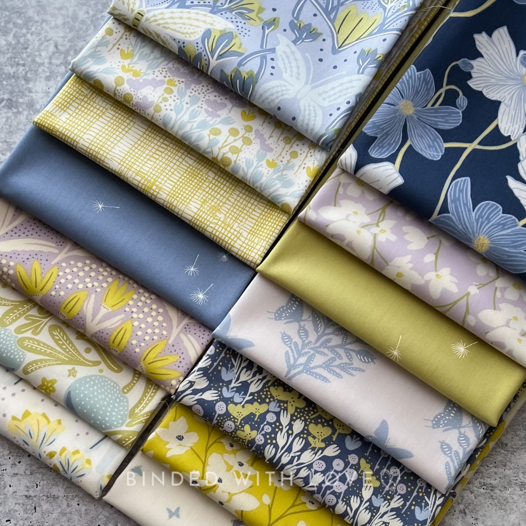 Fresh Linen by Katie Oshea Art Gallery Fabrics 14 Print Bundle Quilting ...