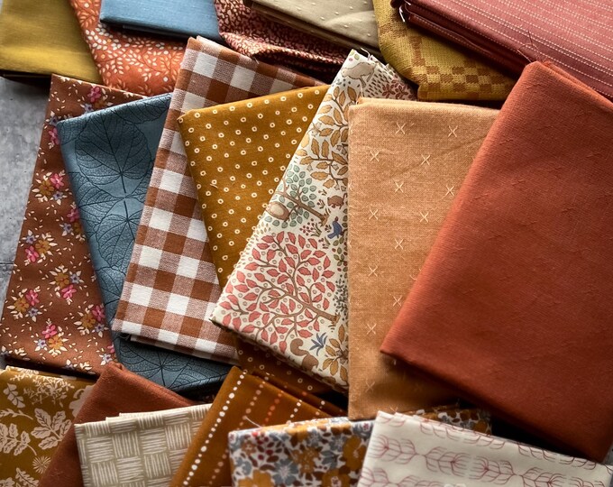 Curated Fat Quarter Bundle | 20 Fat Quarters | Hand Selected Quilting Bundle | Quilting Fabric ...