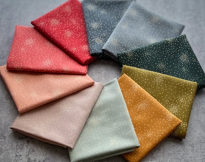 Curated Fat Quarter Bundle | 16 Fat Quarters | Hand Selected Art Gallery and Cotton + Steel ...