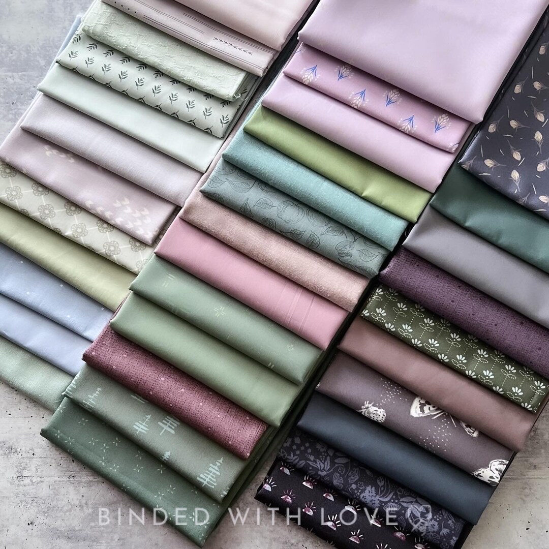 Curated Quilting Bundle | 35 Precut Fabrics | Hand Selected Quilting ...