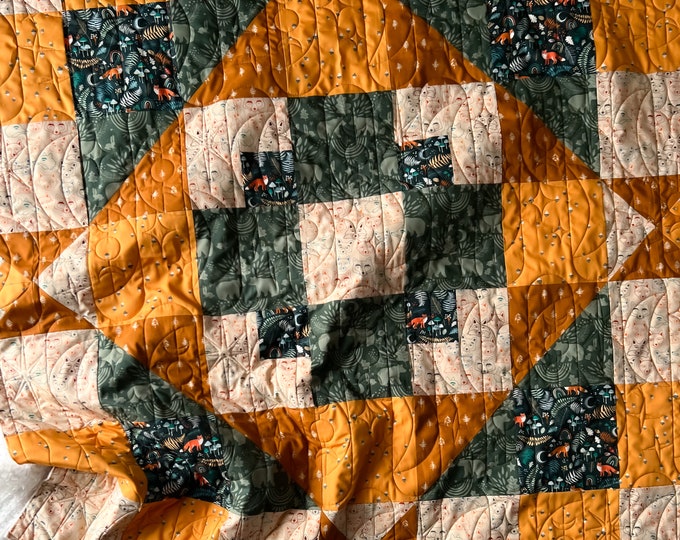 Morning Sunshine Quilt Kit in AGF Timberline | Pattern by Alexandra ...