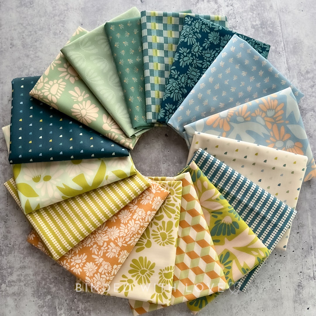 Evolve Collection by Suzy Quilts | Full Collection 16 Prints | Art Gallery Fabrics | Fat Quarter ...
