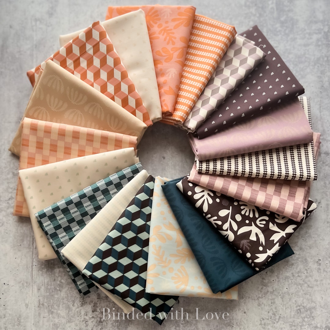 Duval Collection by Suzy Quilts Full Collection 18 Prints Art Gallery Fabrics Fat Quarter Bundle ...