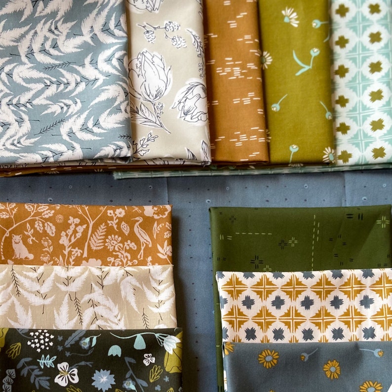 Curated Fat Quarter Bundle 12 Fat Quarters Hand Selected - Etsy