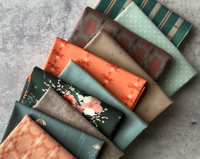Curated Fat Quarter Bundle | 10 Fat Quarters | Hand Selected Quilting ...