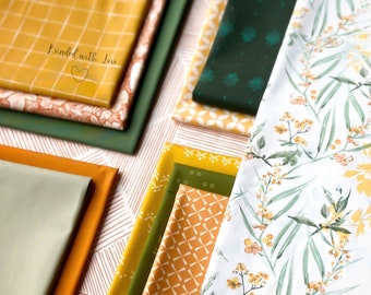 Curated Fat Quarter Bundle 12 Fat Quarters Hand Selected | Etsy