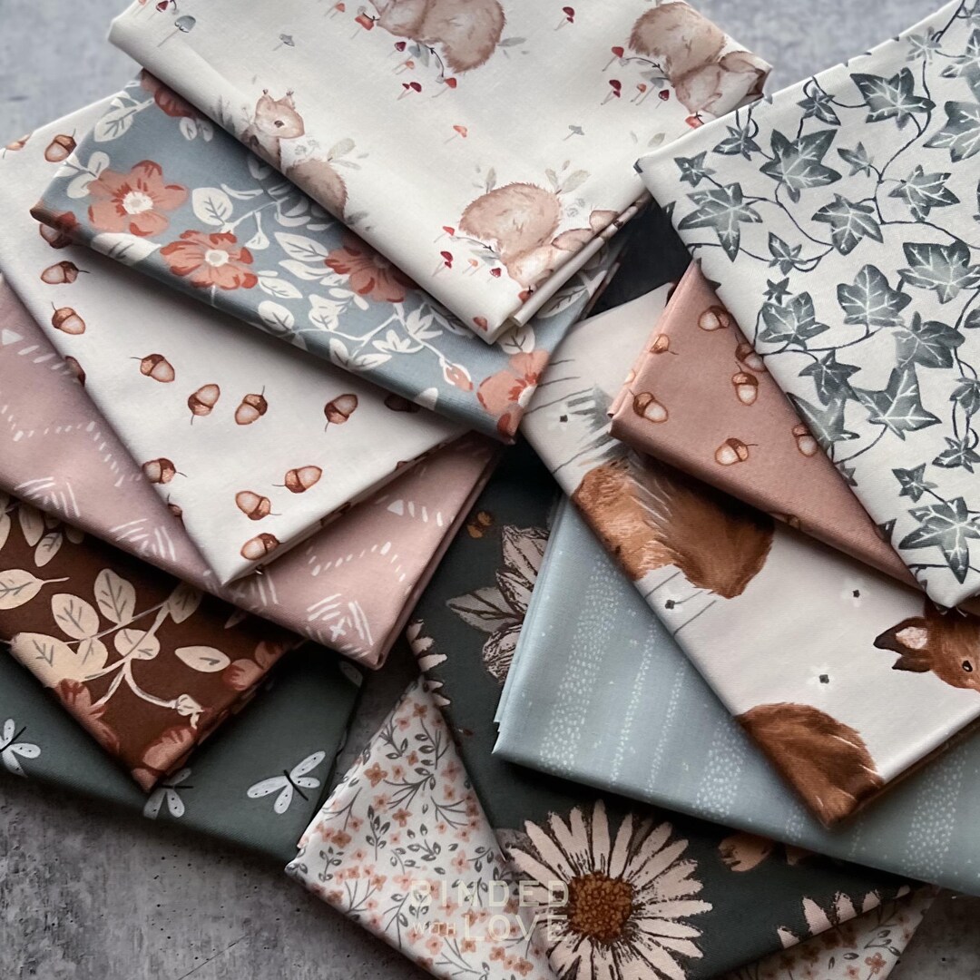 Charmwood by Bernadett Urbanovics for FIGO Fabrics | 12 Prints | BUNDLE ...