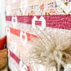 Hearts Aglow Quilt Kit Pattern by Abby Maed PATTERN NOT INCLUDED Throw ...