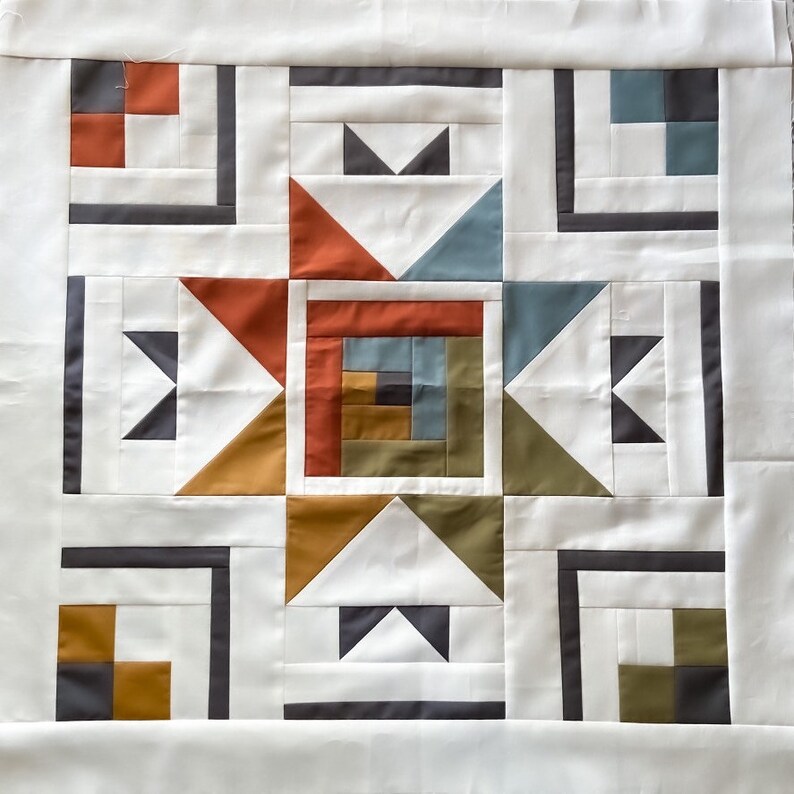 Sunset Hike Quilt Kit Pattern by in the Light Quilts - Etsy
