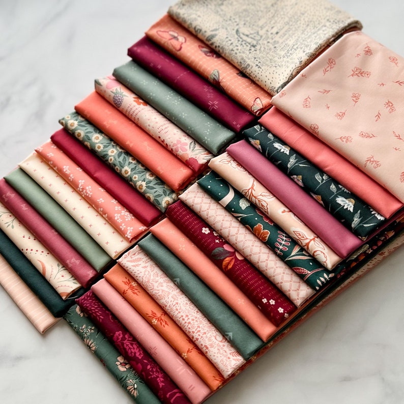 Curated Fat Quarter Bundle 30 Fat Quarters Hand Selected - Etsy