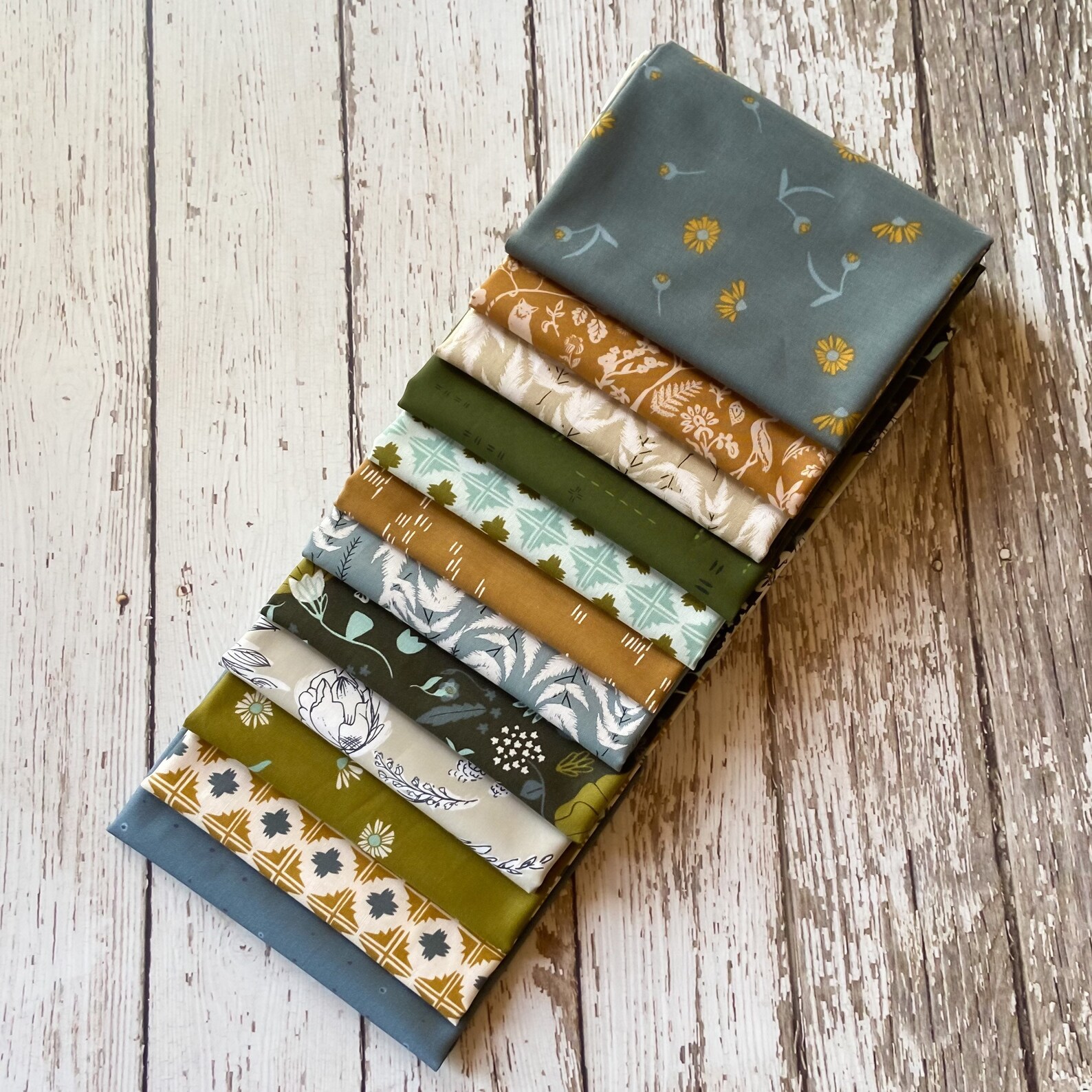 Curated Fat Quarter Bundle 12 Fat Quarters Hand Selected - Etsy