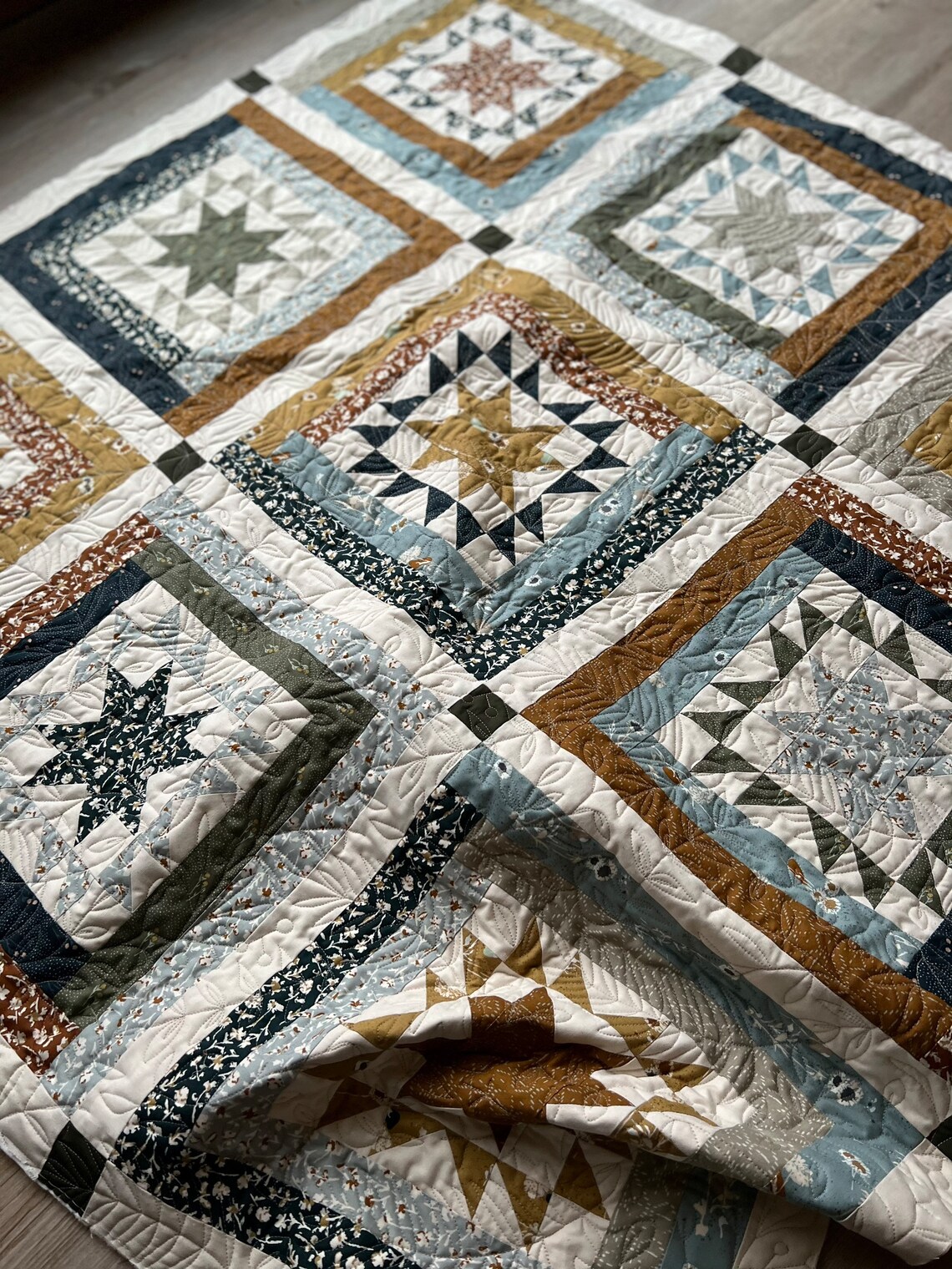 Cabin Nights Quilt Kit Pattern by Prairie Quilt Co PATTERN - Etsy