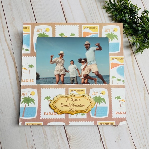 Family Vacation Picture Frames - Etsy