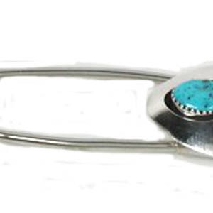 Huge Safety Pin Key Ring Hand Crafted Sterling Silver Big Bear Claw ...