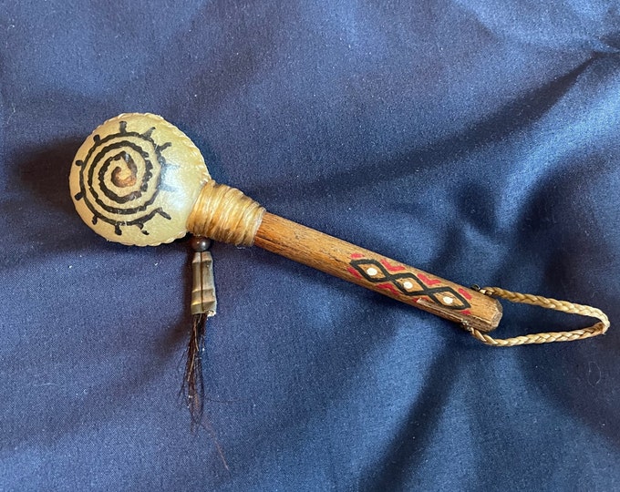Authentic Vintage Native American Rattles Hand Made Ceremonial Dance ...