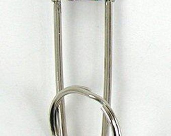 Safety Pin Key Ring - Etsy