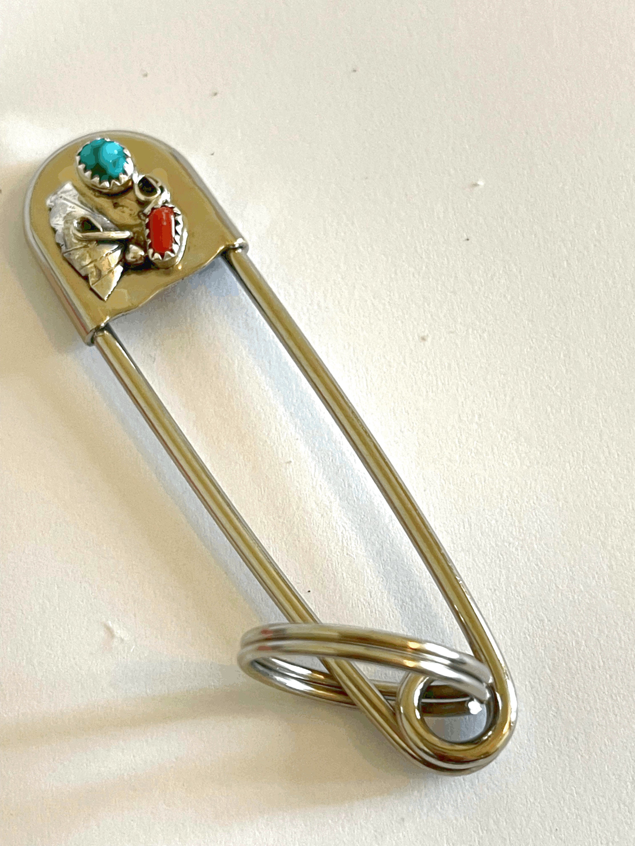 Safety Pin/diaper Pin Lapel Pin Pendant Keychain Jewelry Hand - Etsy