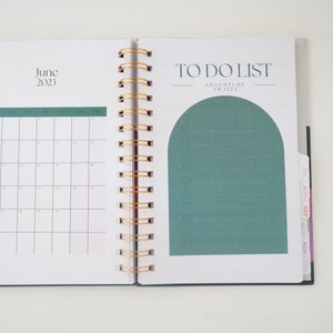 2023 Planner Planner Monthly Budget to Do List Notes Cute - Etsy