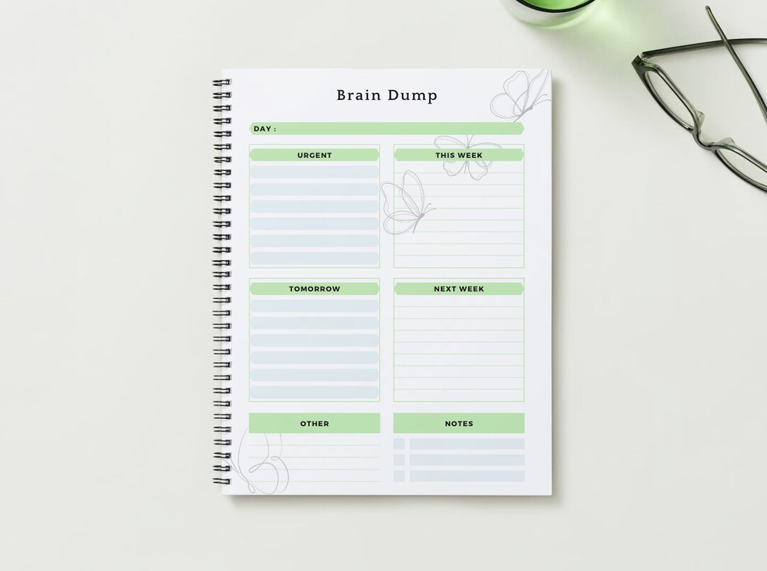 Brain Dump Sheet Printable Sheet Brain Dump Brainstorming - Etsy Australia