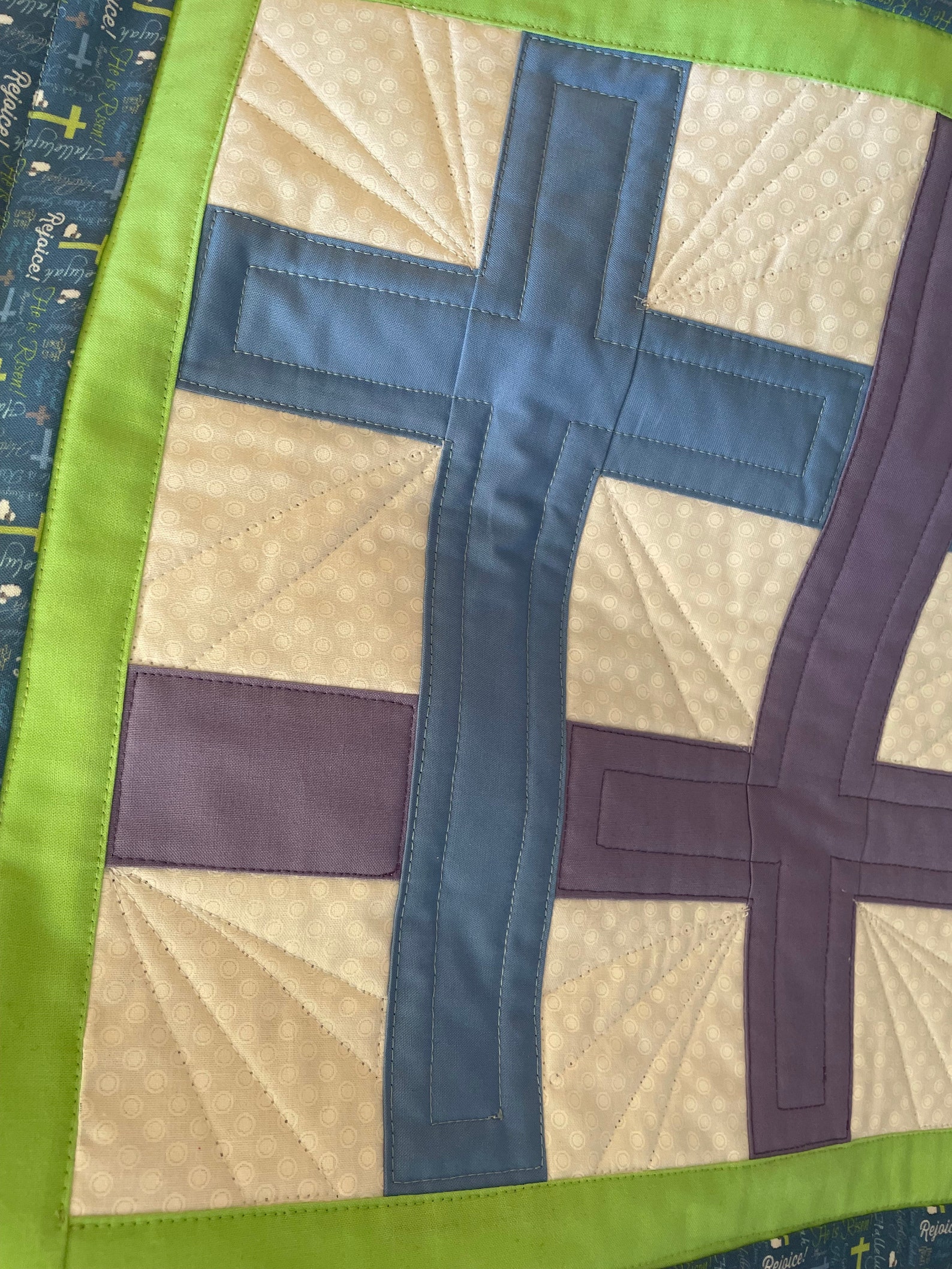 Table Runner - He is Risen Easter Table Linen, Reversible - Etsy