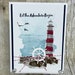 LIGHTHOUSE RETIREMENT GRADUATION Handstamped Greeting Card for Your New ...