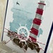 LIGHTHOUSE RETIREMENT GRADUATION Handstamped Greeting Card for Your New ...