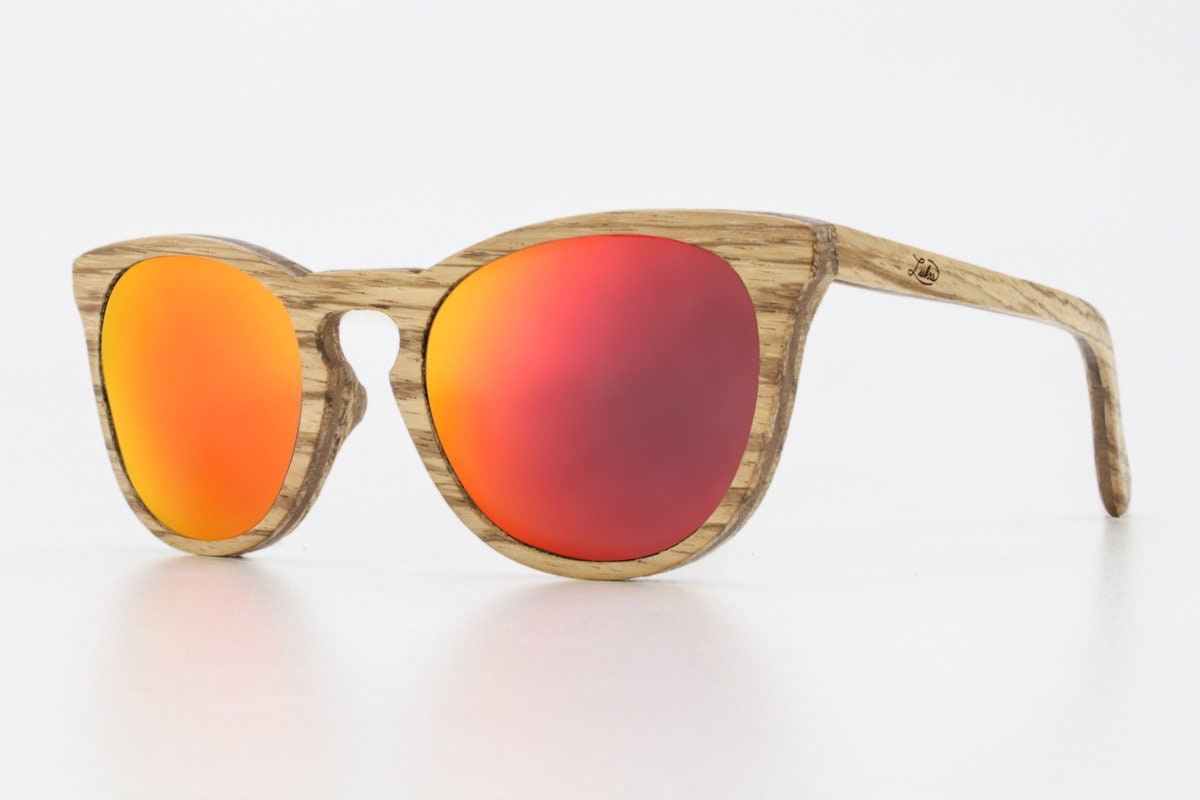 Handcrafted Zebrawood Wooden Sunglasses Frames Solstice - Etsy