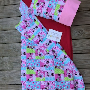 Kindermat Covers With Attached Blanket and Pillowcase. Minnie Mouse ...