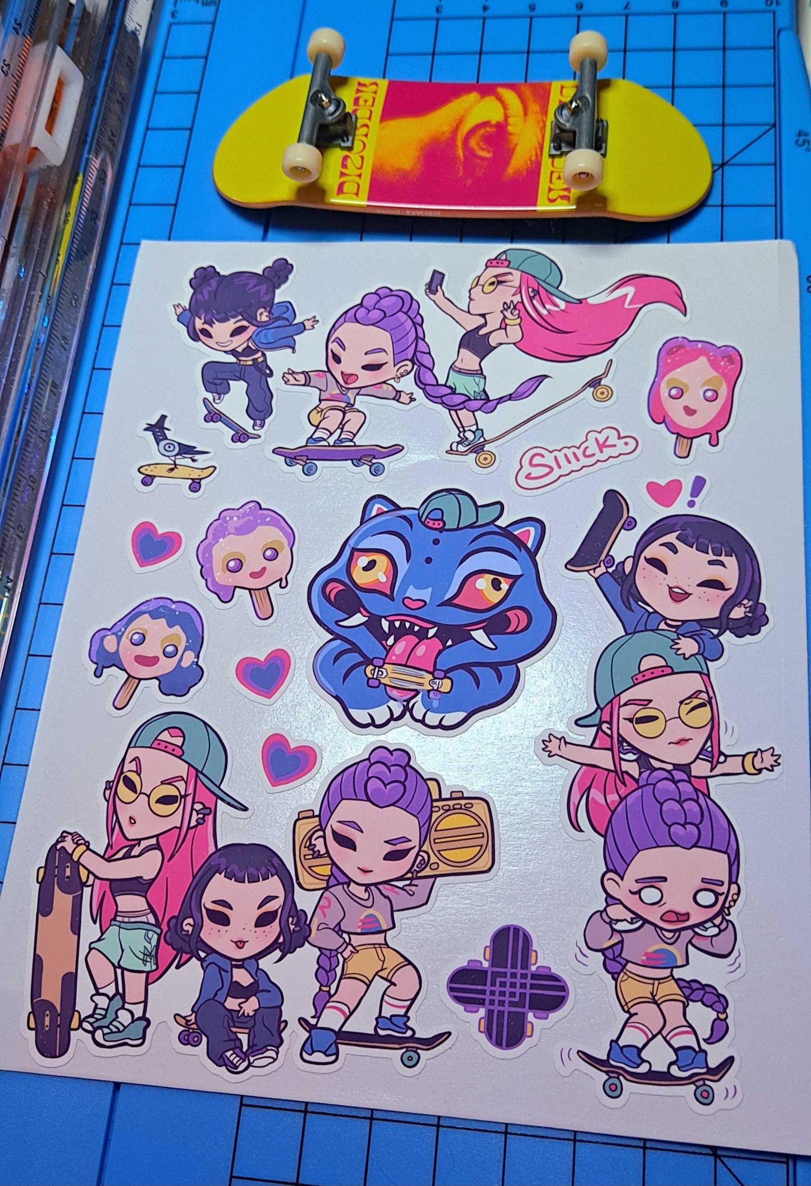 Huntrix: Summer Skate - Etsy