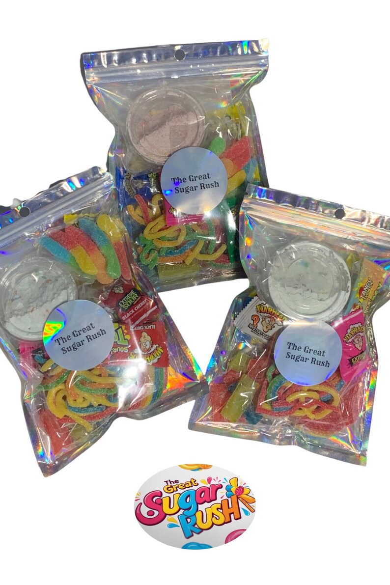 Sour Candy Mix With EXTREME Sour Dipping Powder | Half Pound | Free ...