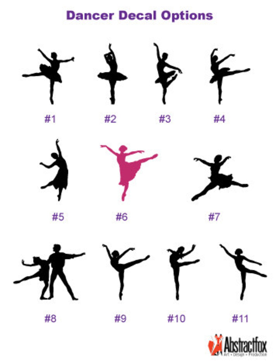 Dancer Car Decal - Car Vinyl - Etsy