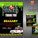 Ghostbusters Invitation Thank You Card - Personalized Boy Thank You ...