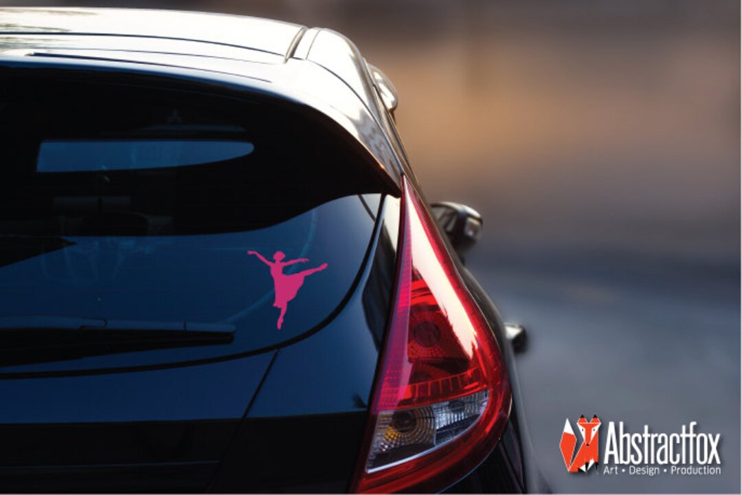 Dancer Car Decal - Car Vinyl - Etsy