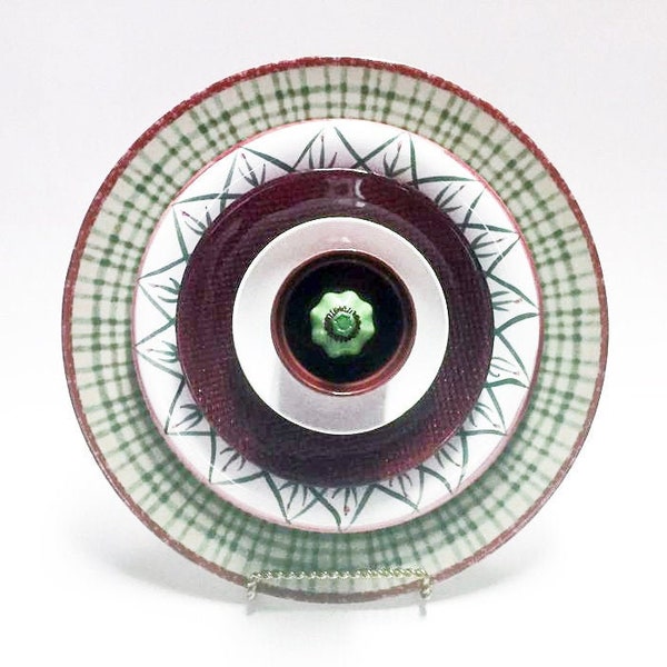 Garden Flower Plate - Etsy