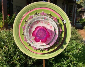 Garden Flower Plate - Etsy