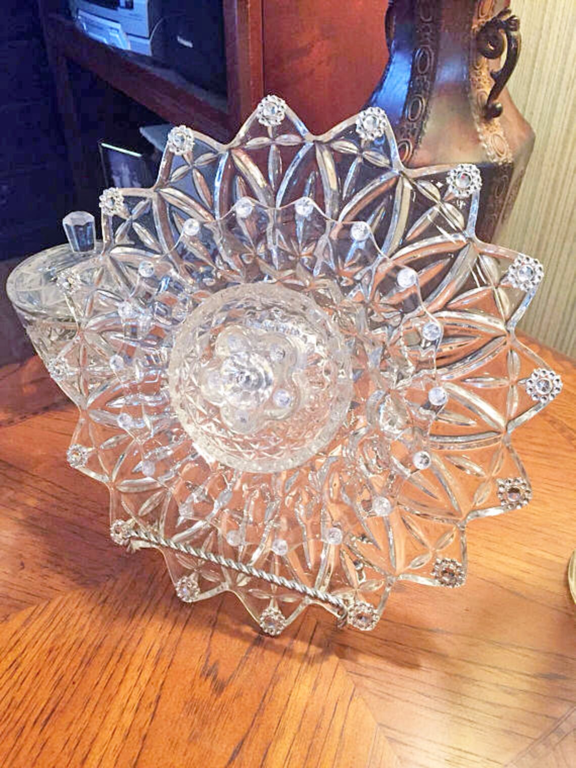 Glass Flower Plate Flowers Art Flowers Glass Flowers Dish Flowers ...