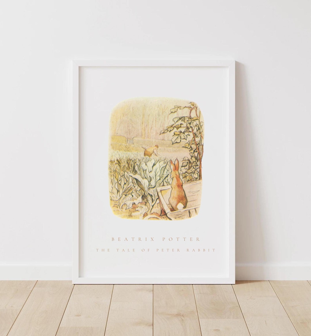 Set of Three Beatrix Potter Printables, Tom Kitten, Peter Rabbit, Two ...