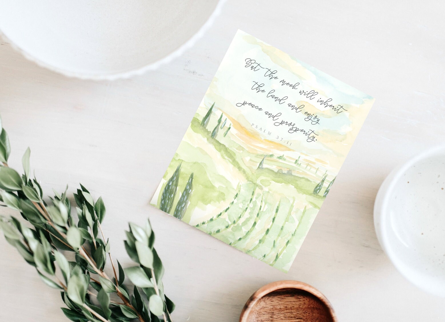 Bible Verse Print Watercolor Bible Print Watercolor Prints | Etsy