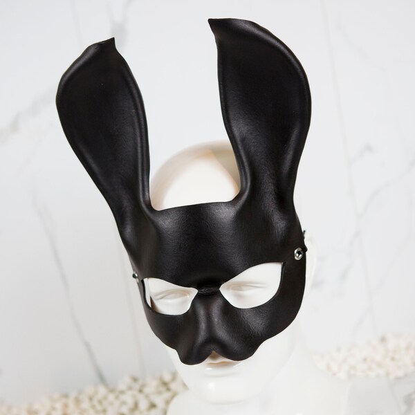 Leather Mask - Etsy