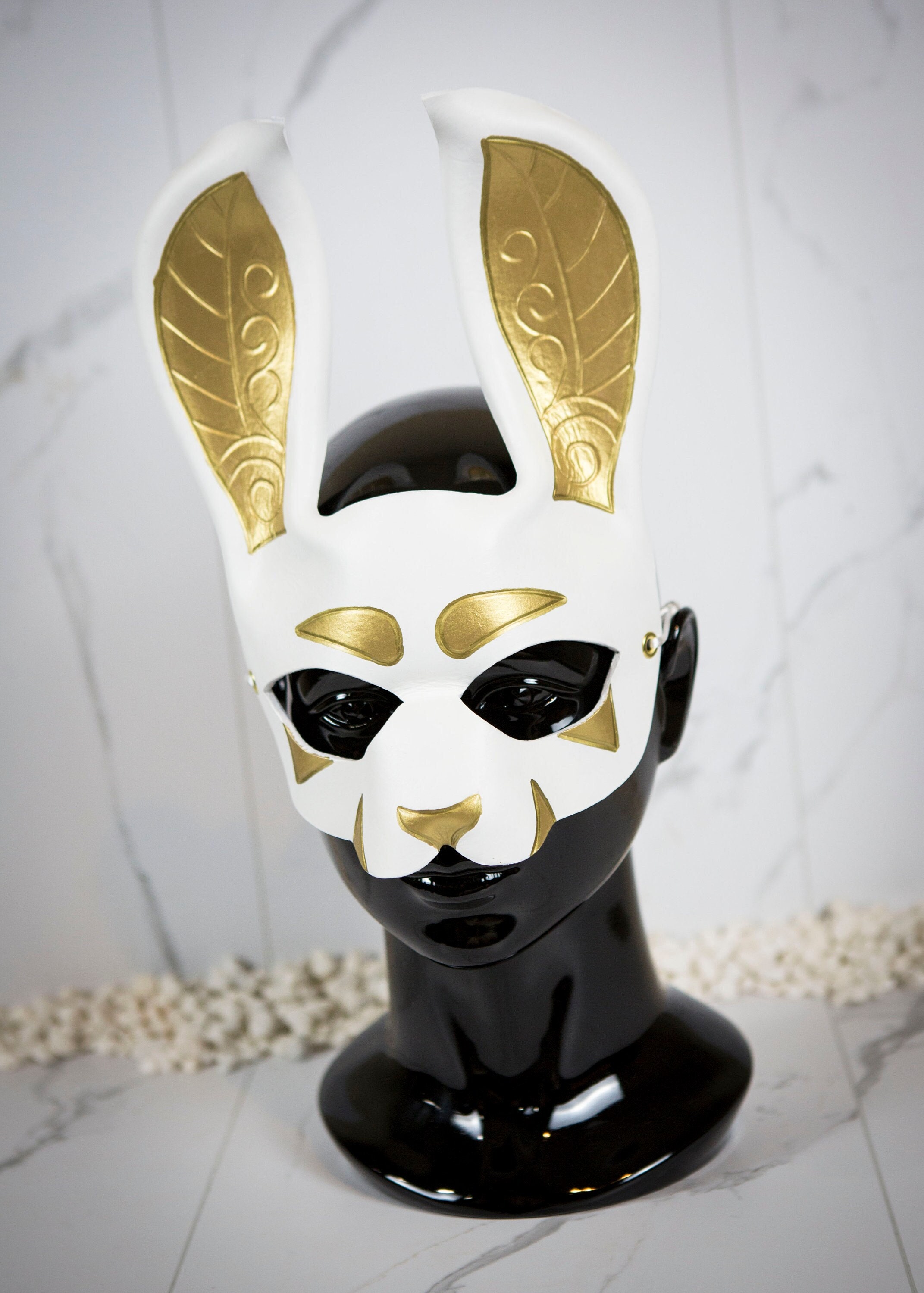 Steampunk White Rabbit Mask