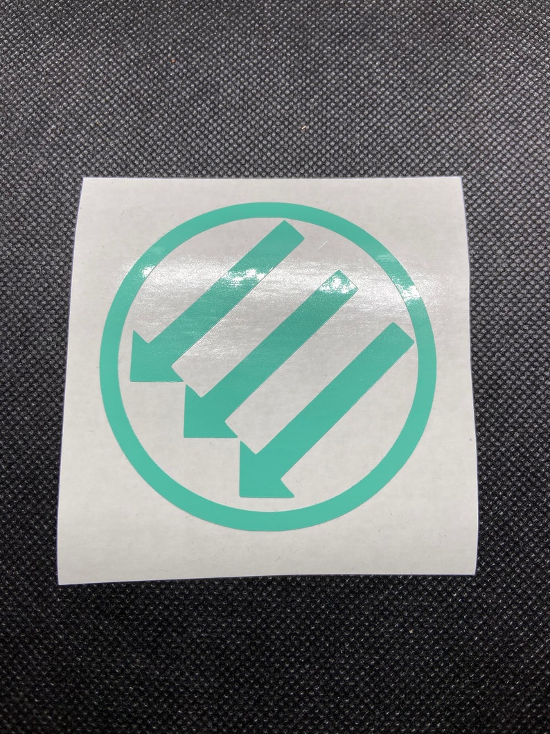 ANTIFA - Anti Fascist Vinyl Decal Sticker Iron Front - Etsy